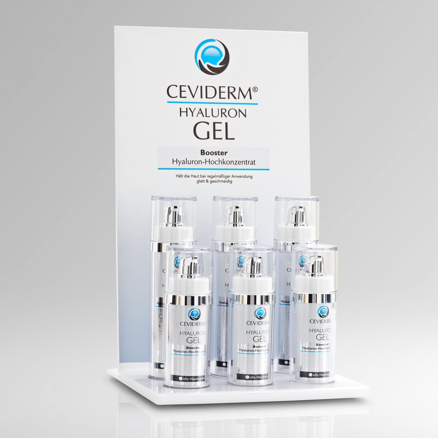 Ceviderm 3-Fach Hyaluron Gel - 50 ml - Hyaluron Booster